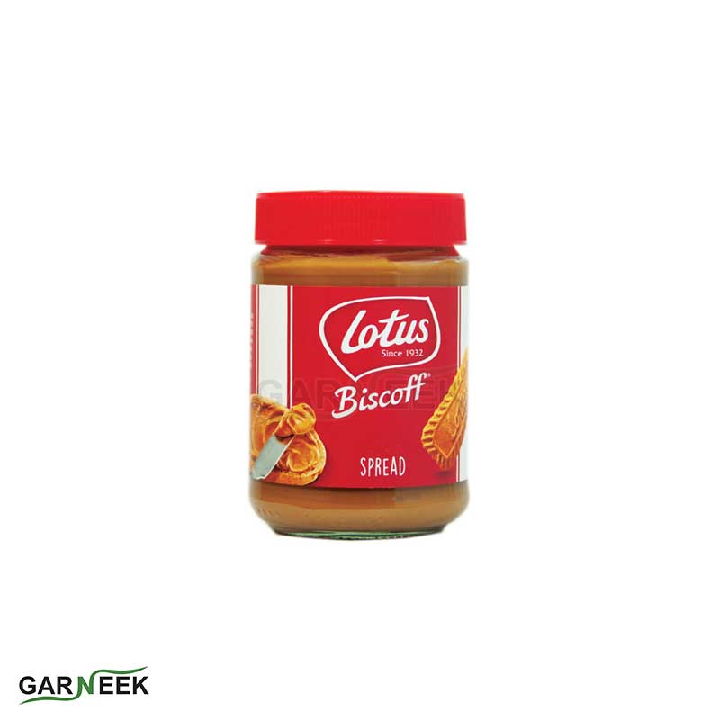 کرم بیسکویت لوتوس اصلی 400 گرمی ا Lotus Biscuit cream 400gr | قهوه گارنیک